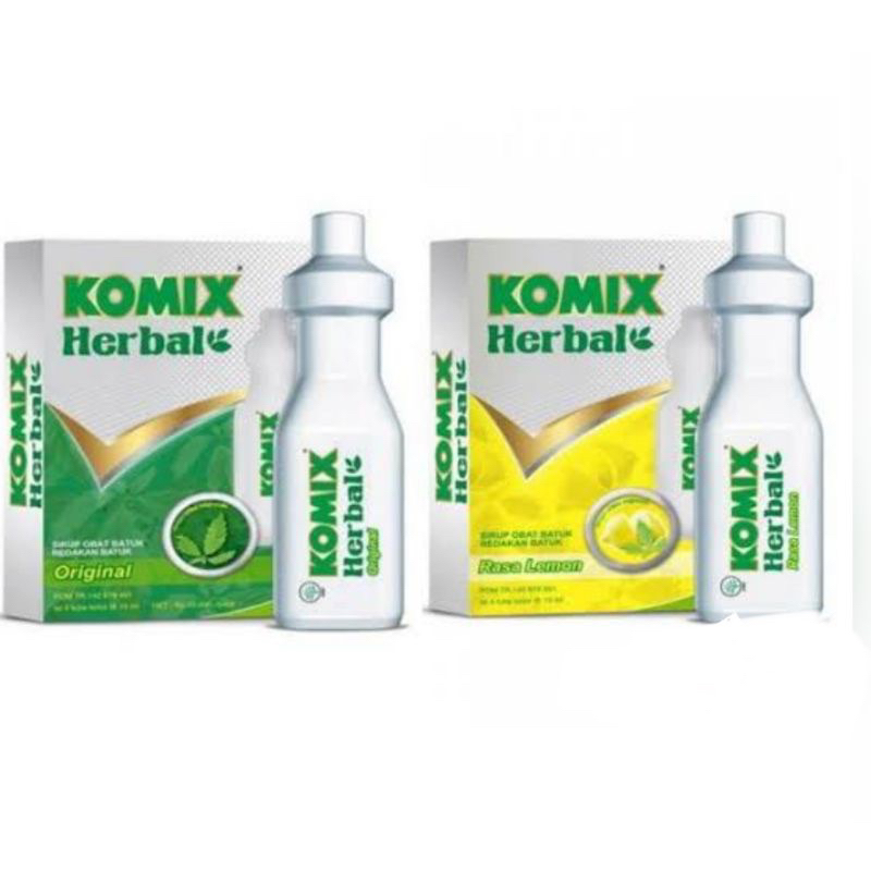 Jual Komix Herbal Syirup 1 Box Isi 4 @15ml | Shopee Indonesia
