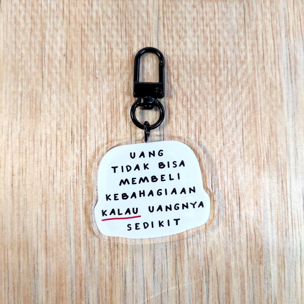 Jual JARESAYANG Acrylic Keychain / Gantungan Kunci / Ganci Quote ...