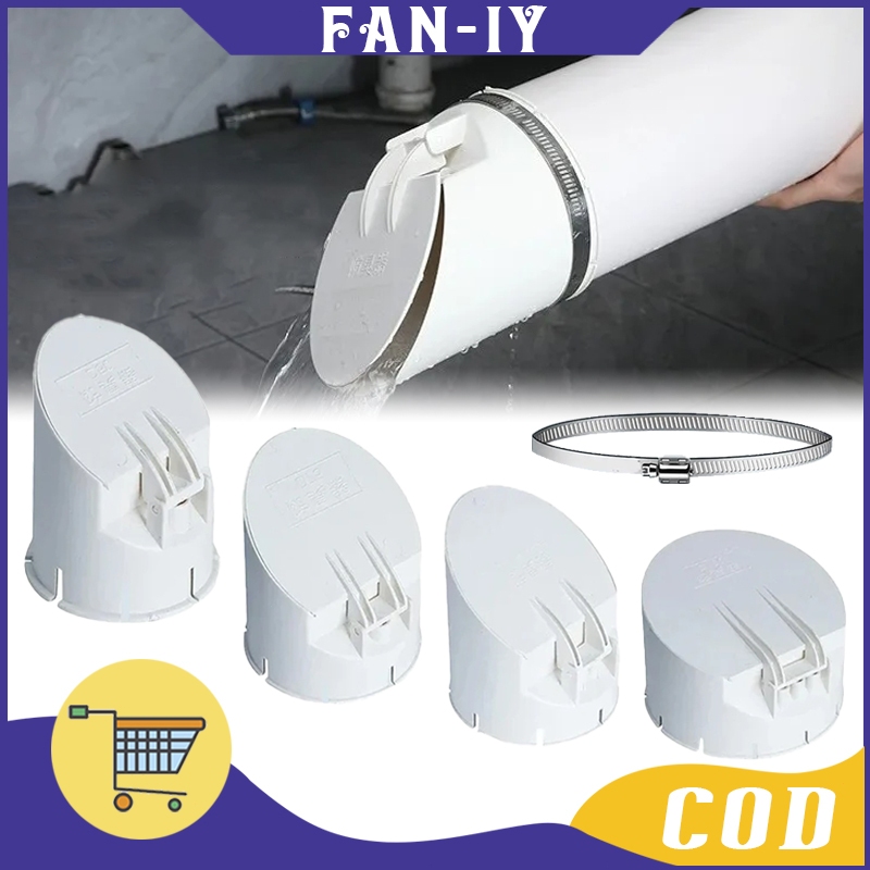 Jual Back Flow Valve 2/3/4/6 Inch PVC Dengan Ferrule Stainless ...