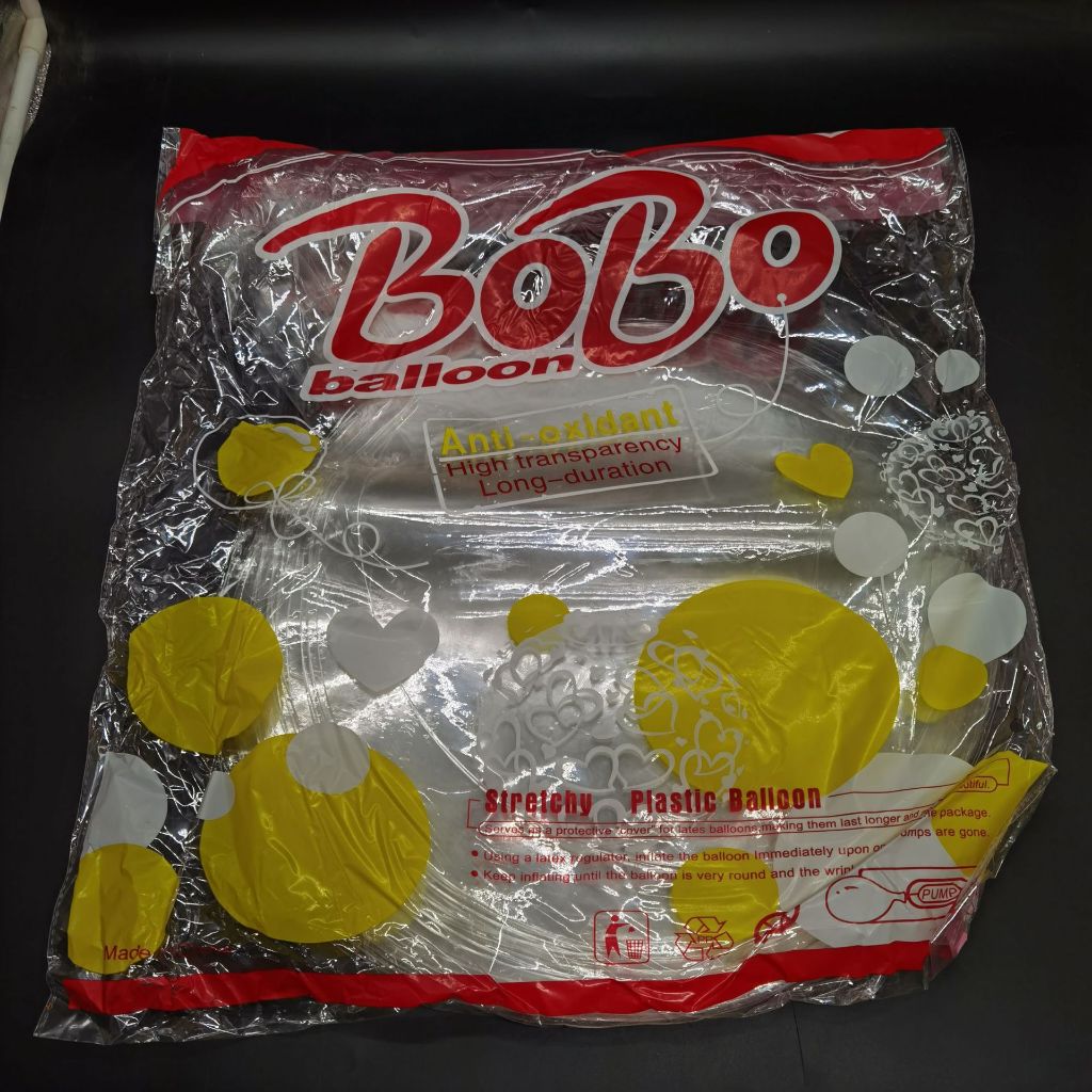 Jual ( Pack 50 Pcs ) Balon Bobo / Balon PVC Transparan 36 Inch | Shopee ...