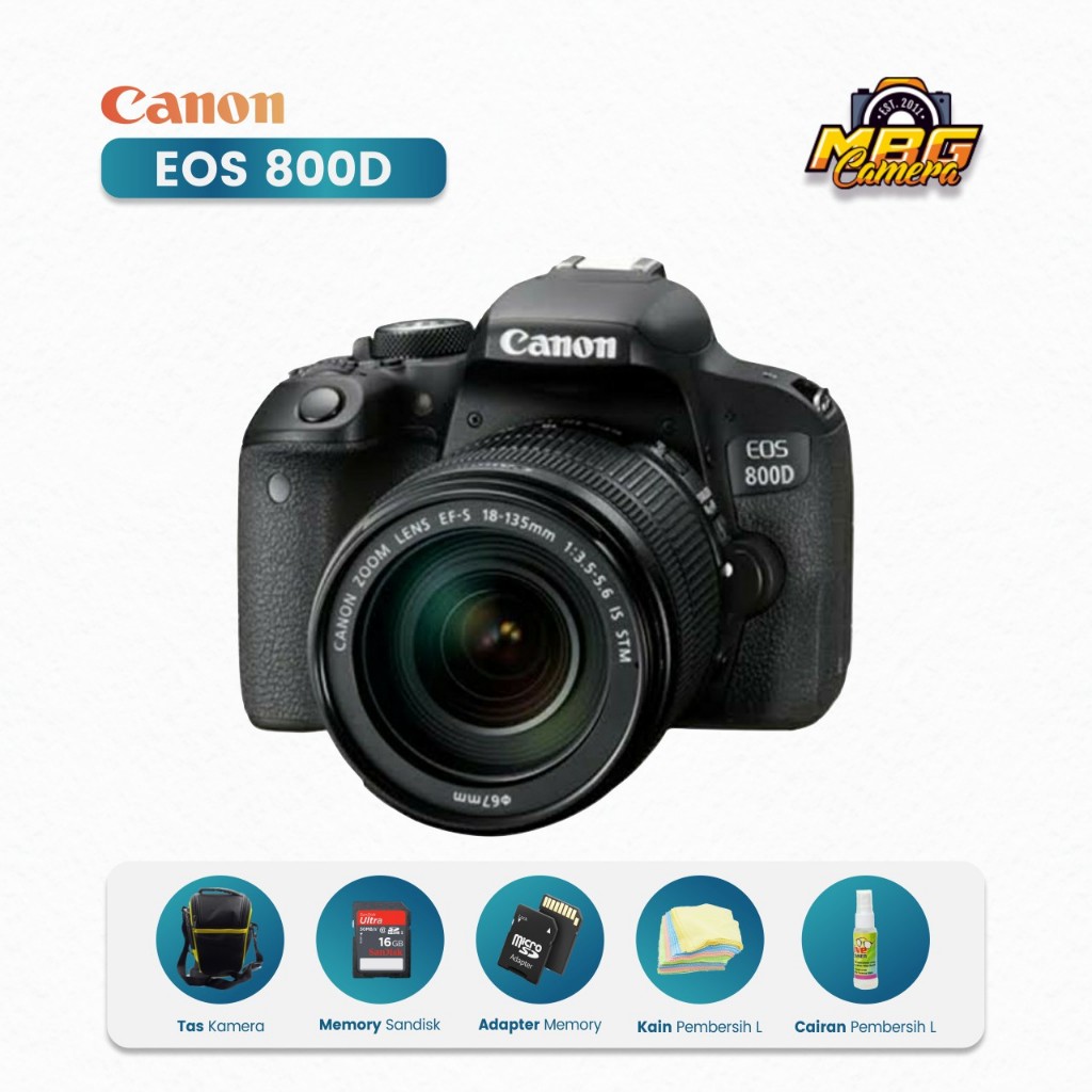 Jual CANON EOS 800D TERMURAH REKOMENDASI SHOPPE BUKAN CAMERA NIKON SONY ...