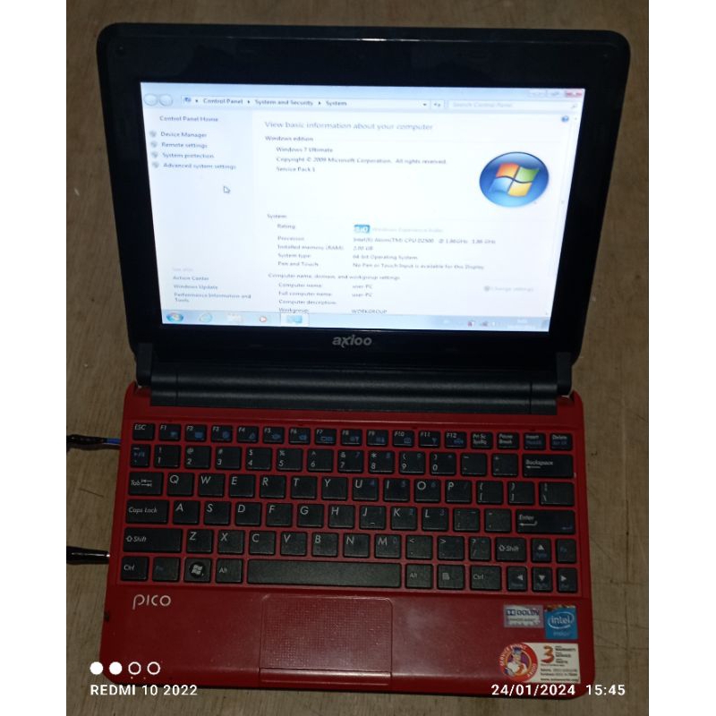 Jual Notebook Axioo pico W217CU / CJM Intel Celeron DDR3 | Shopee Indonesia