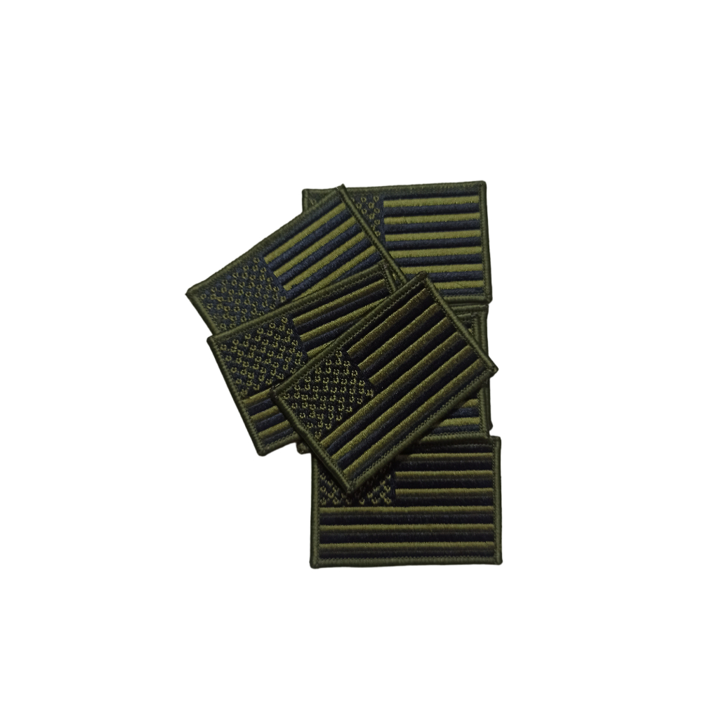 Jual PATCH USA FLAG MIRROR BADGE BENDERA AMERICA MIRROR FULL BORDIR ...