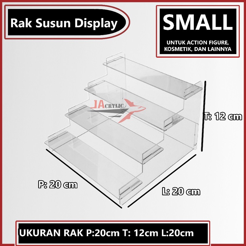 Jual CUSTOM DISPLAY ACTION FIGURE AKRILIK / RAK SUSUN SERBAGUNA / RAK ...