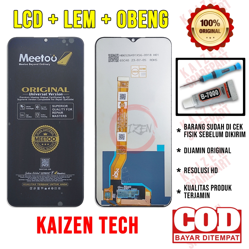 Jual Lcd Oppo A57 4G / A17 / A17K Original Meetoo Quality Lcd ...