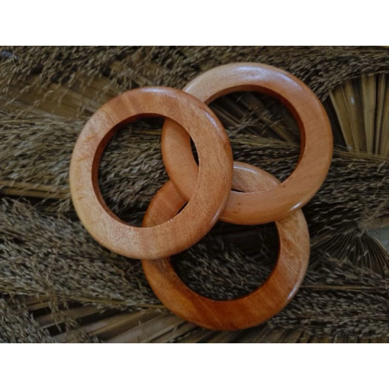 Jual Handle tas kayu solid pernis || gagang tas || handle tas rajut ...