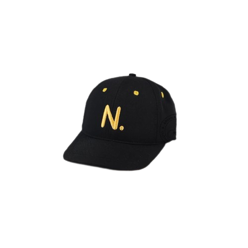 Jual Topi Anak Bordir Inisial A-Z Full Hitam Huruf Alfabeth Usia 2-10 ...