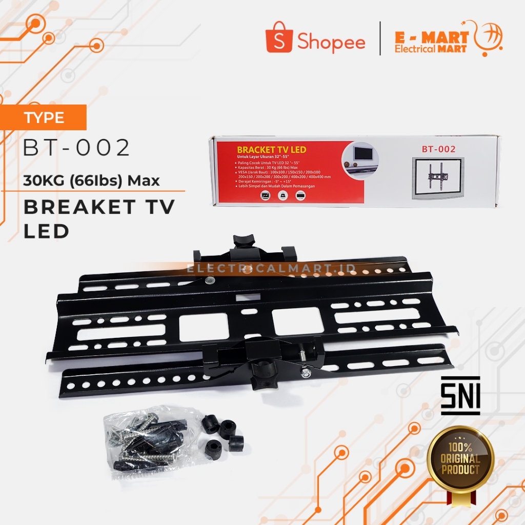 Jual BRACKET TV LED BT 002 32”-55” / BREKET TV LED BT 002 32”-55 ...
