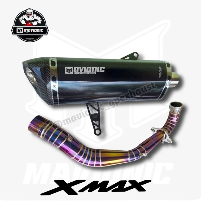 Jual Knalpot racing xmax old/new 250cc original mavionic fullsystem ...
