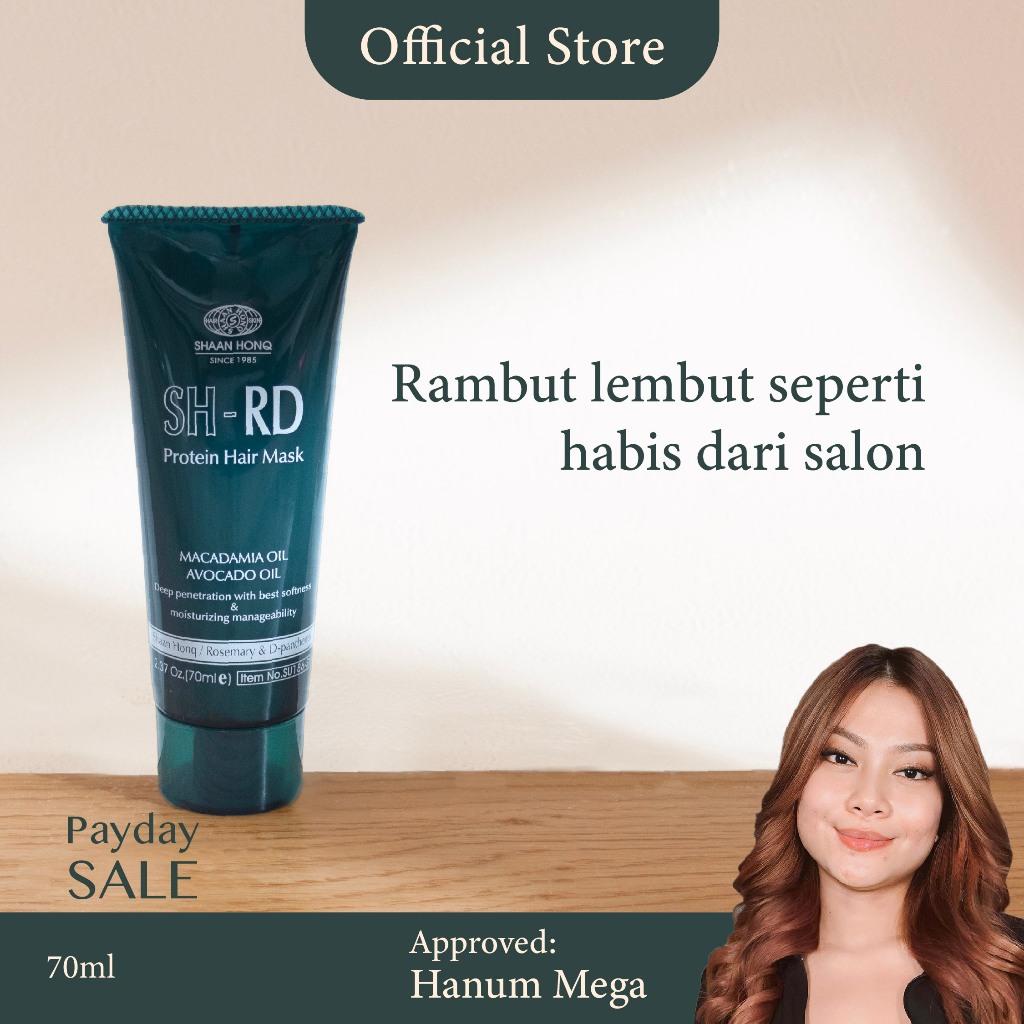 Jual SHRD Protein Hair Mask 70ml | Deep Moisture Perawatan Rambut ...