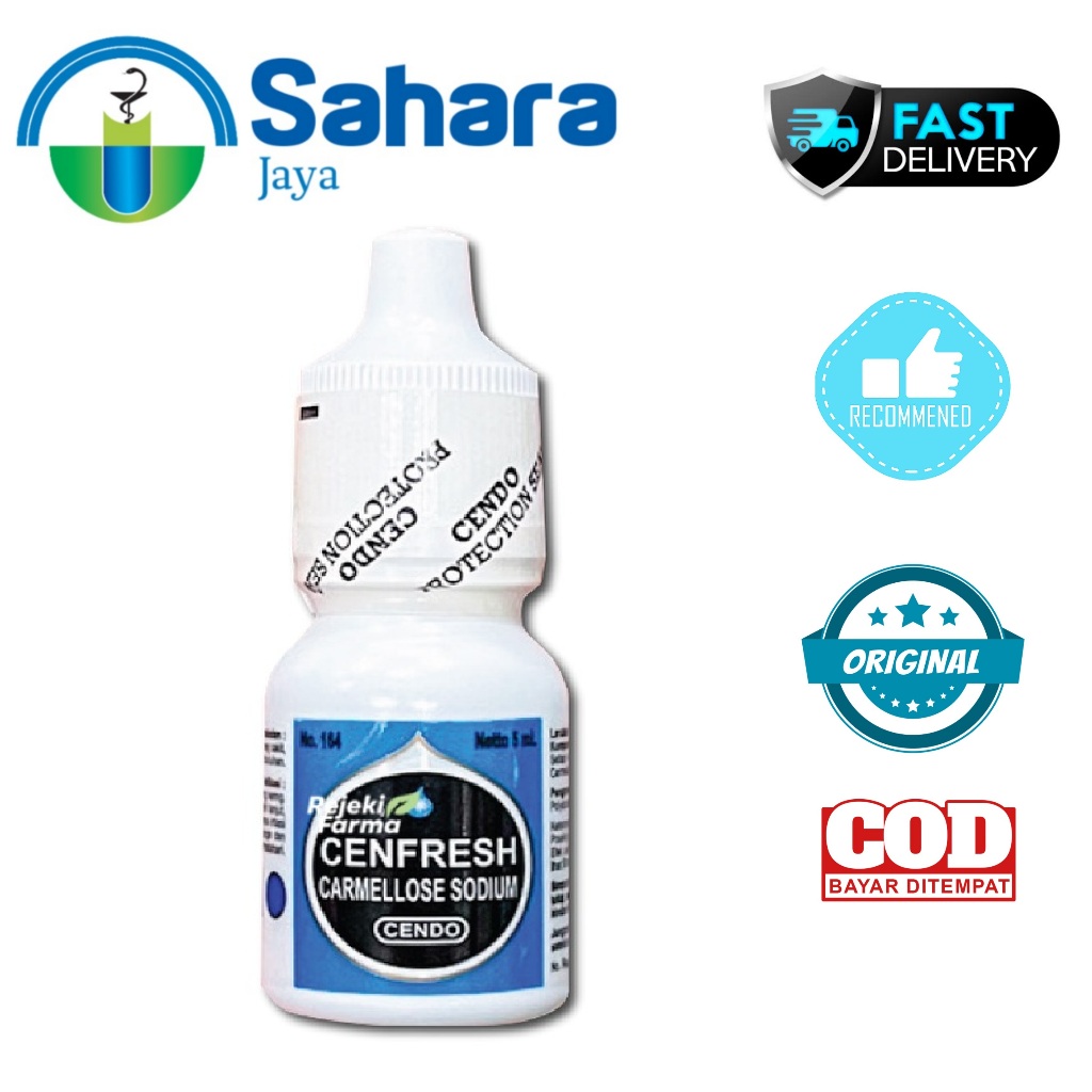 Jual [SJ] Cendo Cenfresh Eye Drops 5 ml / Mengurangi riritasi pada mata ...