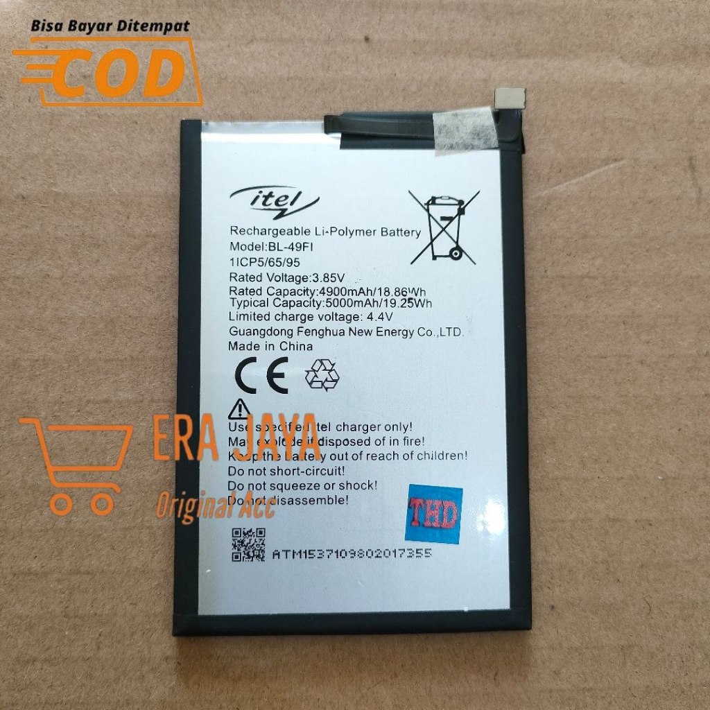 Jual Baterai Batrei Itel Vision 1 Pro L6502 Model BL-49FI Batre Batrai Battery Tanam | Shopee ...