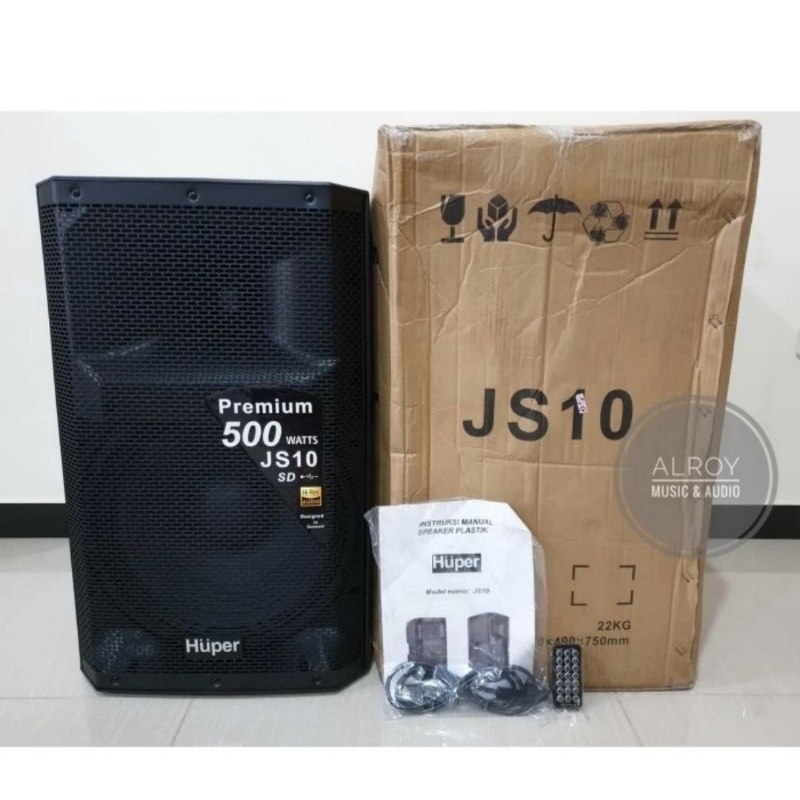 Jual speaker aktif huper js10/js 10 harga 1unit | Shopee Indonesia
