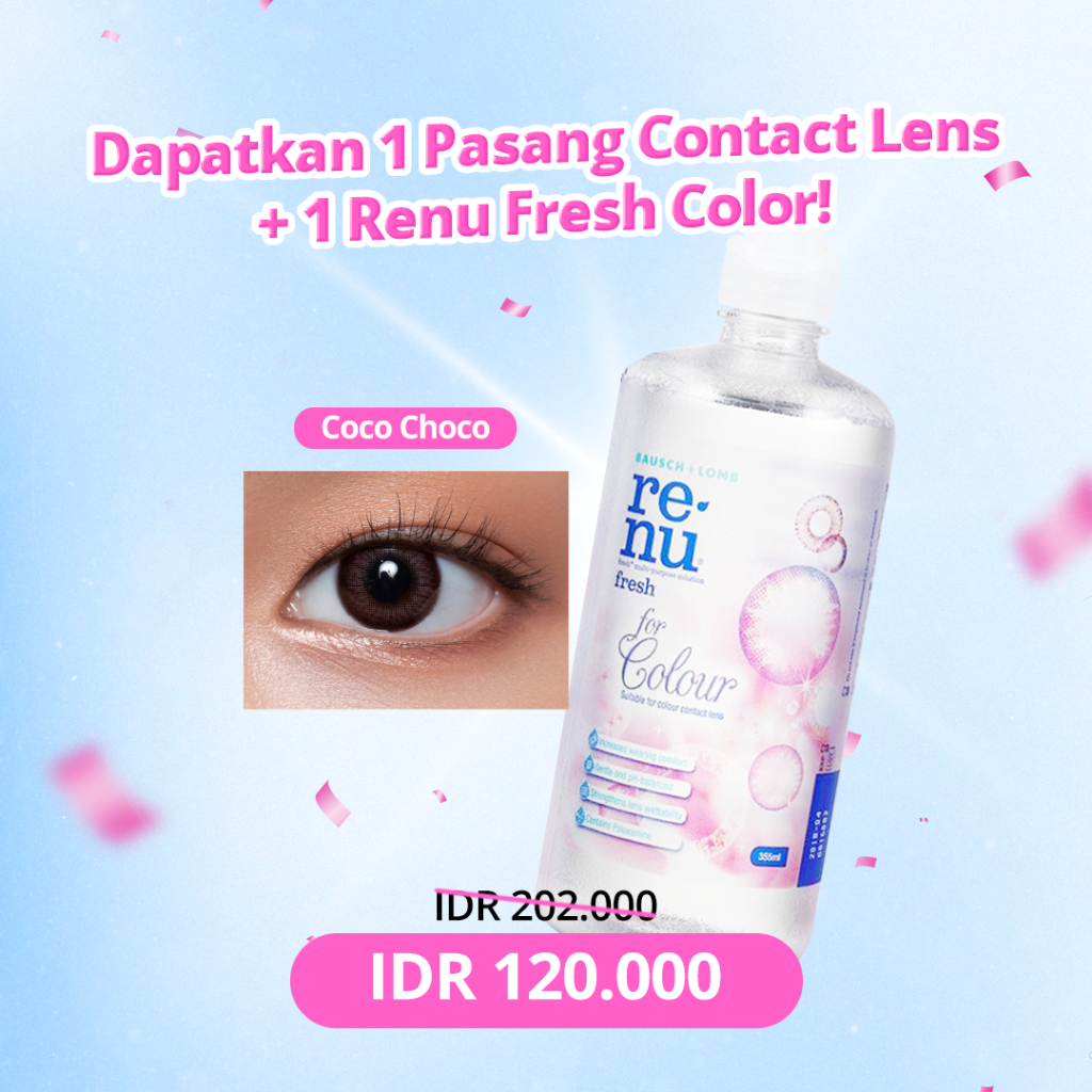 Jual 1+1 Coco Choco & Renu Fresh Color 355ml (EXP November 2024 ...