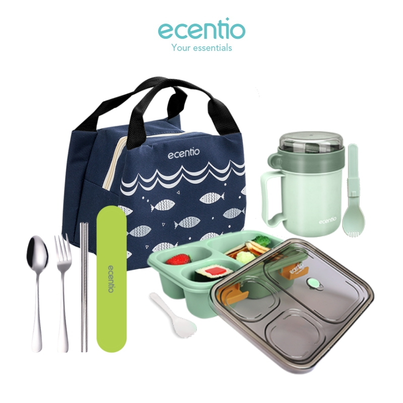 Jual ecentio Kotak Makan set Lunch Box tas set/3 Grid Kotak Bekal/botol ... Jual ecentio Kotak Makan set Lunch Box tas set/3 Grid Kotak Bekal/botol ...