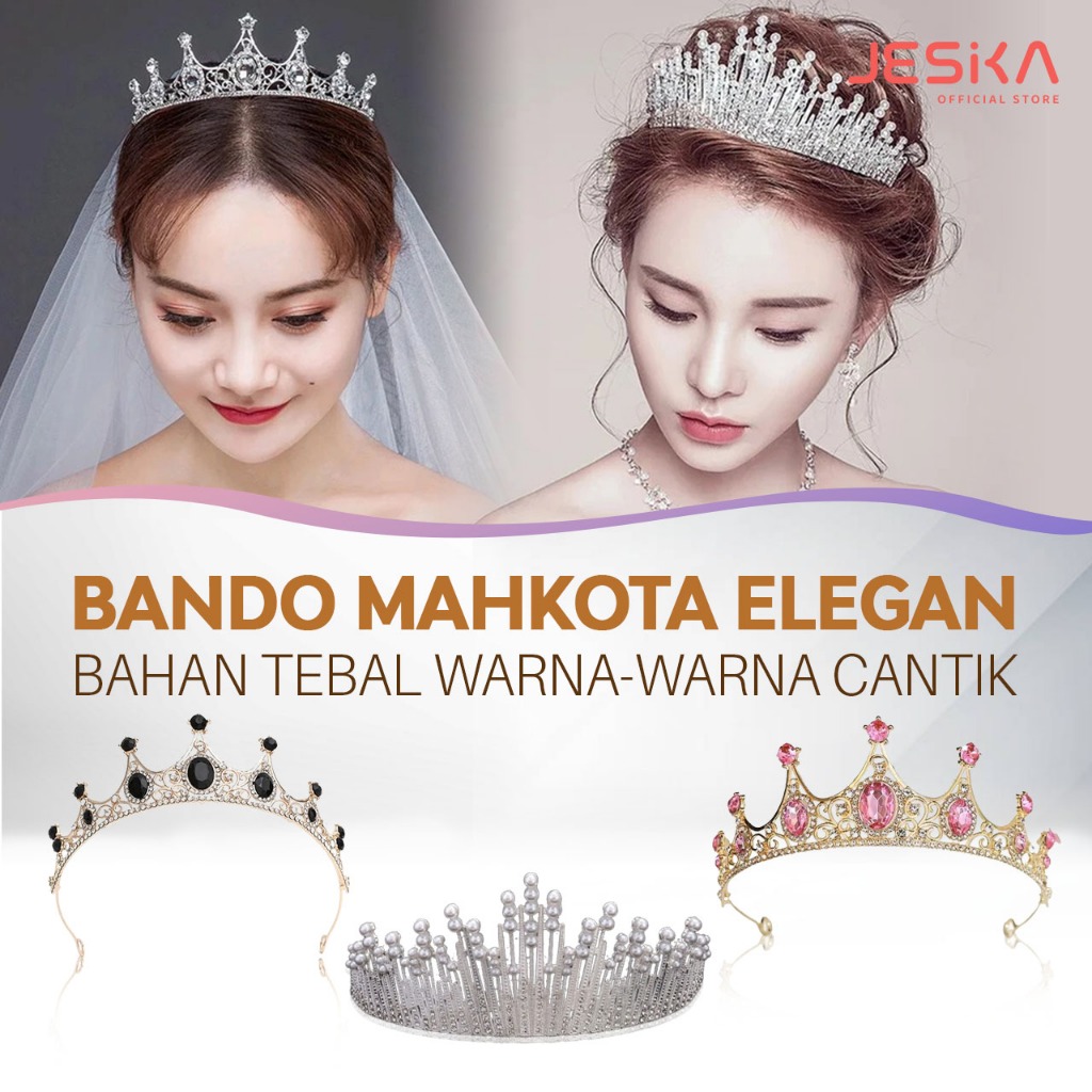 Jual Mahkota ratu putri kerajaan elegan anak perempuan wanita remaja ...