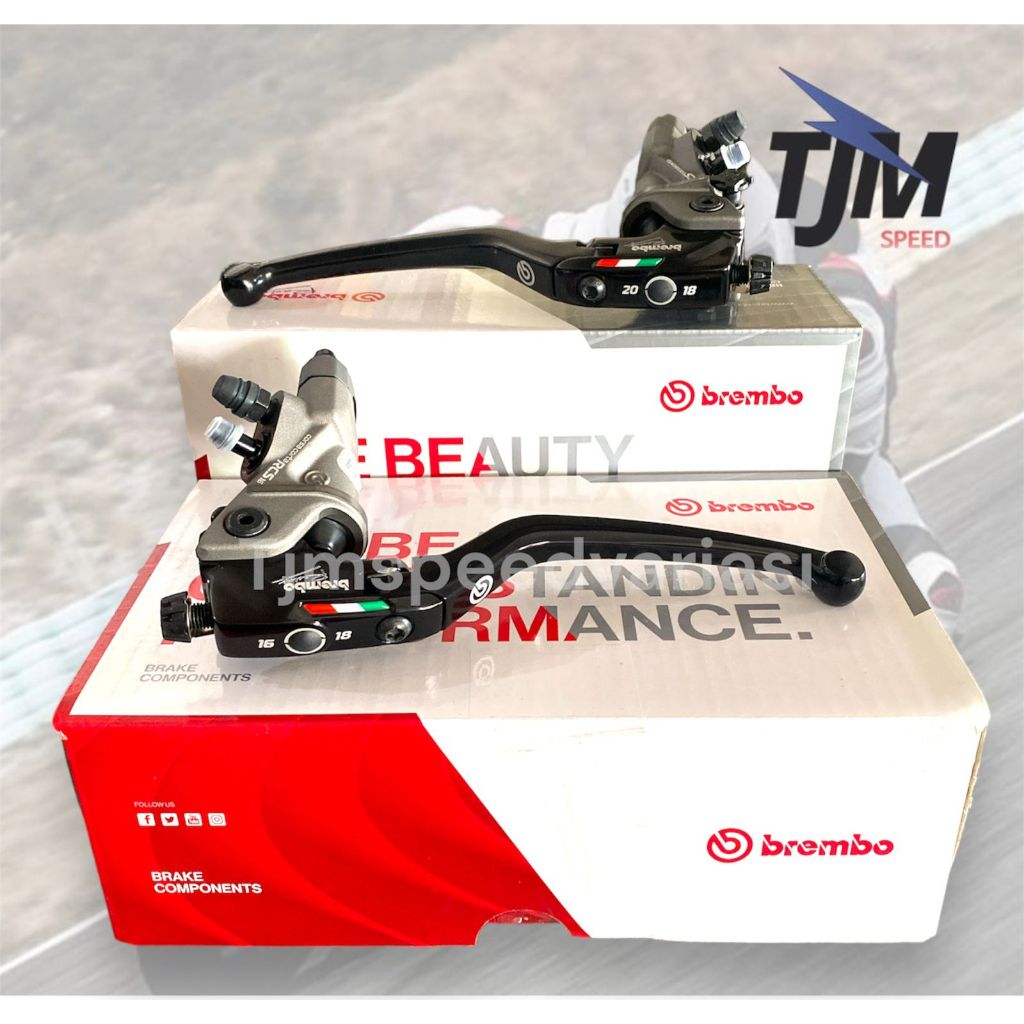 Jual master rem set kanan kiri brembo rcs 19 corsacorta dan rcs 16 ...