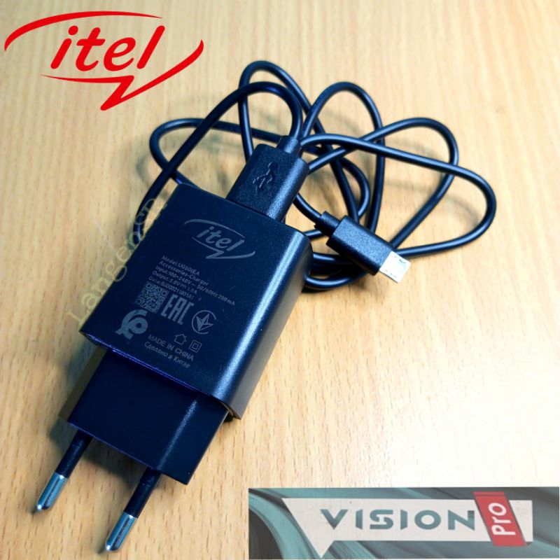 Jual Charger ITEL Vision 1PRO Micro Usb 1Amper | Shopee Indonesia