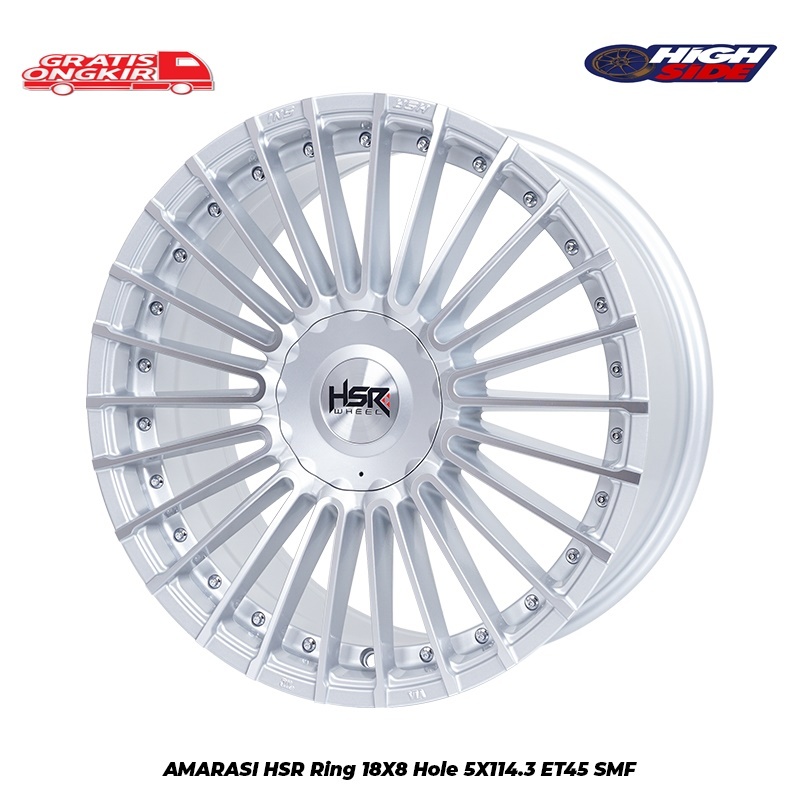 Jual Velg Racing Ring 18 Mobil Hilux Single, Innova, NAV1, Livina New, Toyota Voxy Velg Hsr ...