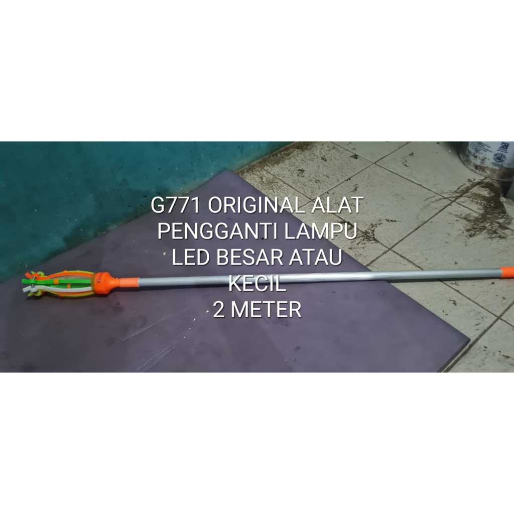 Jual G771 ALAT PENGGANTI LAMPU LED TONGKAT 2 METER STIK STICK TIANG ...