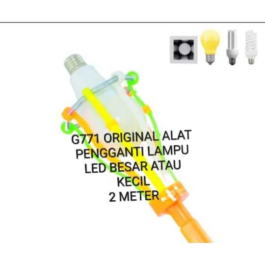 Jual G771 ORIGINAL ALAT PENGGANTI LAMPU LED TONGKAT 2 METER STIK STICK ...