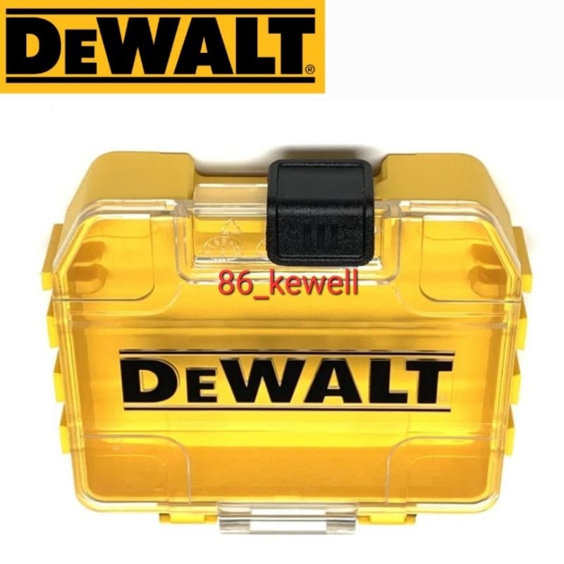 Jual Dewalt Small ToughCase Storage Box Drill Bits (like new) | Shopee ...