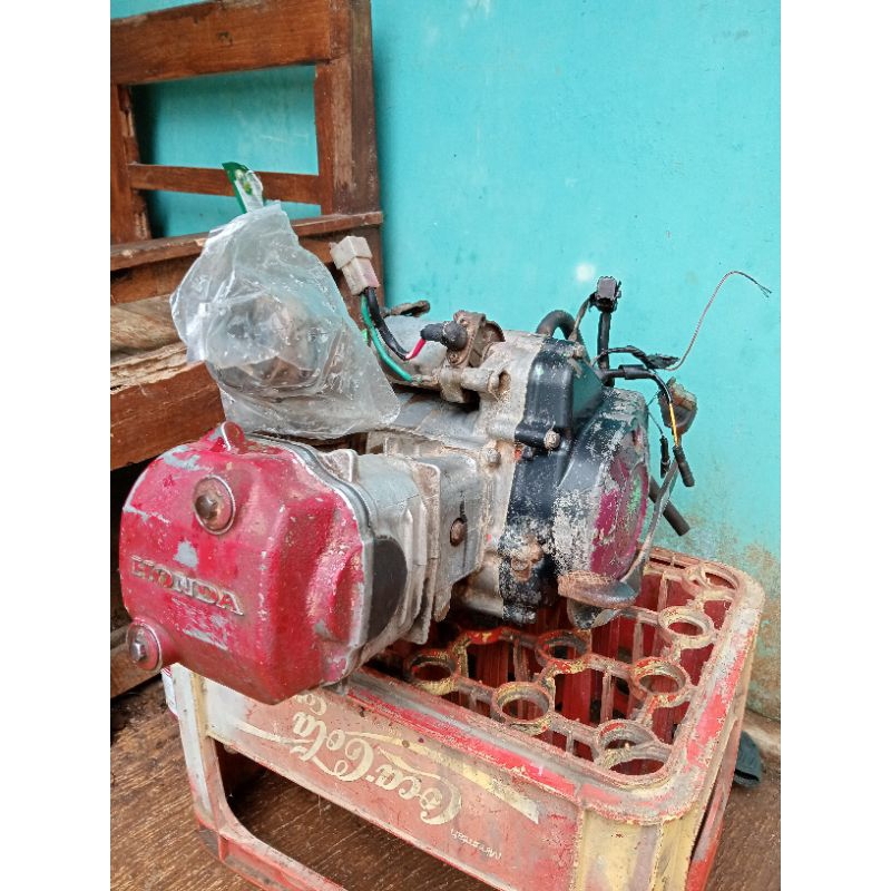 Jual Mesin Honda Blade 110 / Absolute Revo set pengapian dan karbu ...