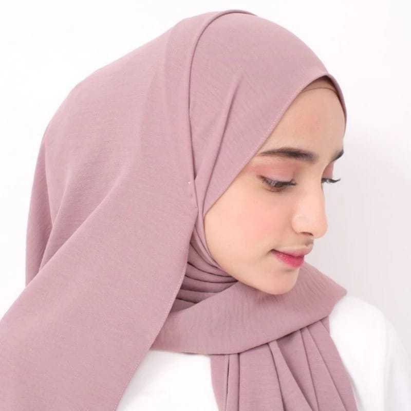 Jual PASHMINA CRINKLE AIRFLOW / PASHMINA ARAB/ PASHMINA KUSUT POLOS ...