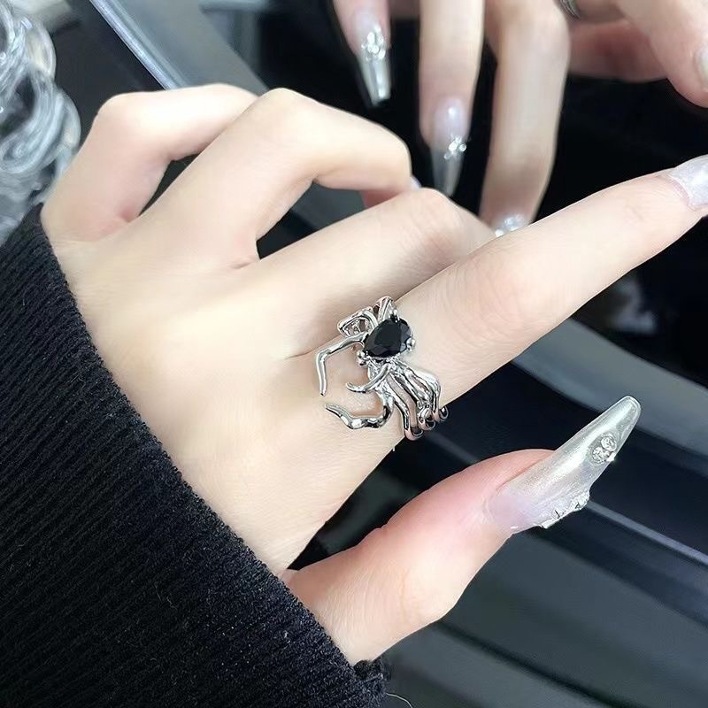 Jual COD ️ Gothic Skull Biker Man Batu Punk Antik Bunga Totem Cincin ...