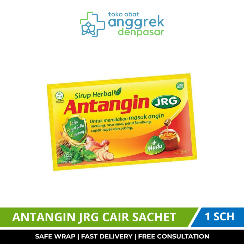 Jual ANTANGIN JRG CAIR SACHET/15ML/OBAT MASUK ANGIN/PERSACHET | Shopee ...