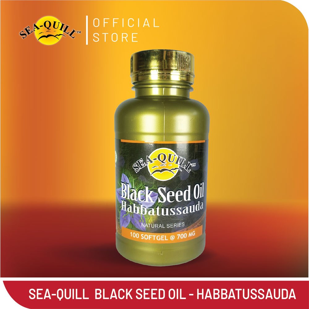 Jual Sea Quill BLACK SEED OIL HABBATUSSAUDA 100 softgel | Shopee Indonesia