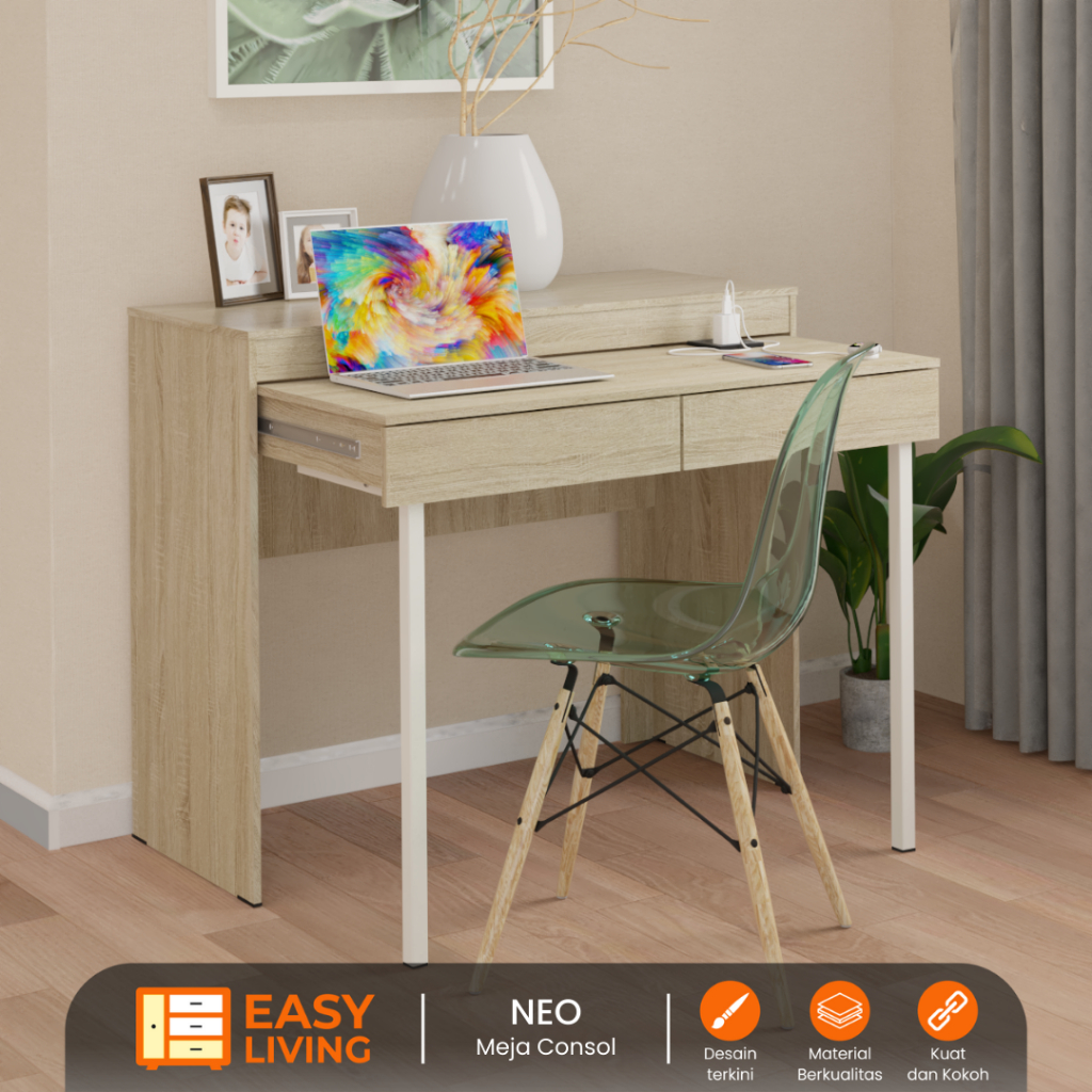 Jual Meja console meja kerja meja kantor serbaguna minimalis series neo ...