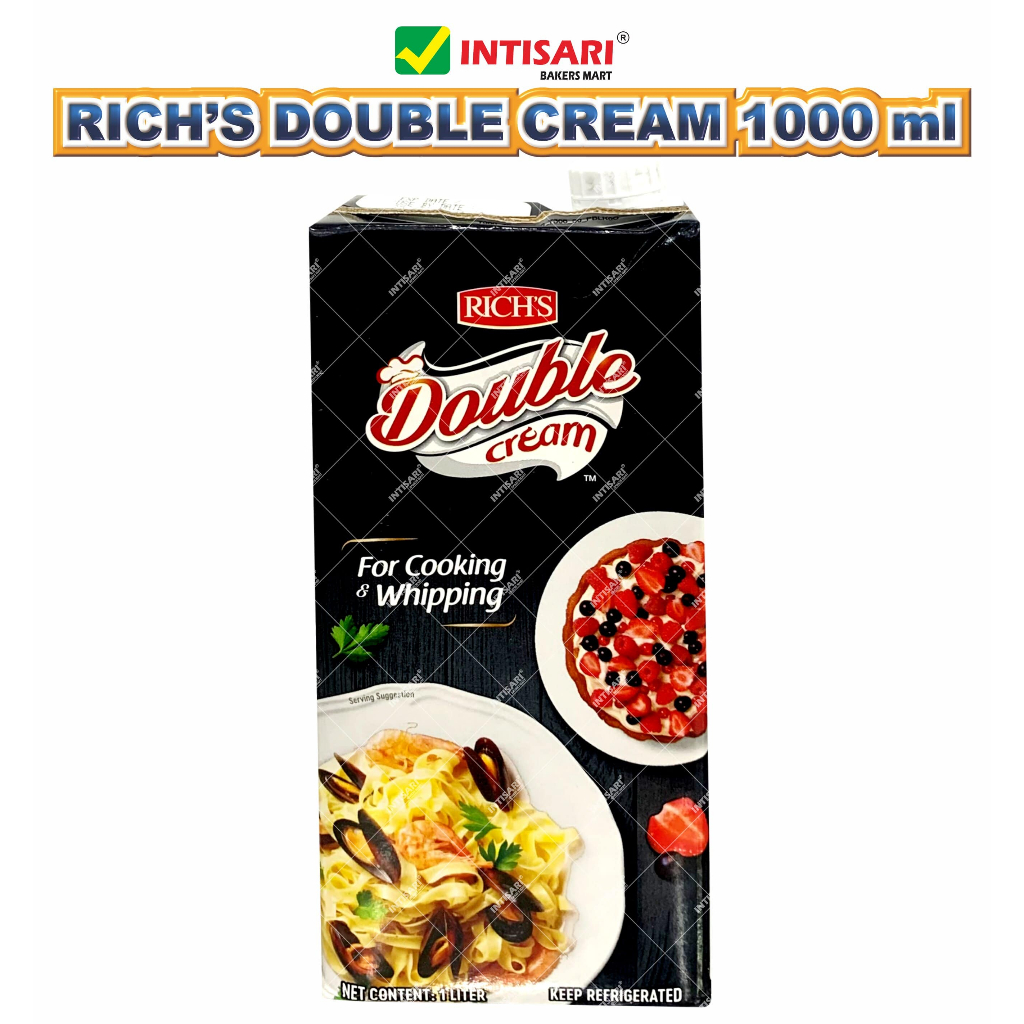 Jual RICHS DOUBLE CREAM FOR COOKING & WHIPPING 1000 ML | Shopee Indonesia