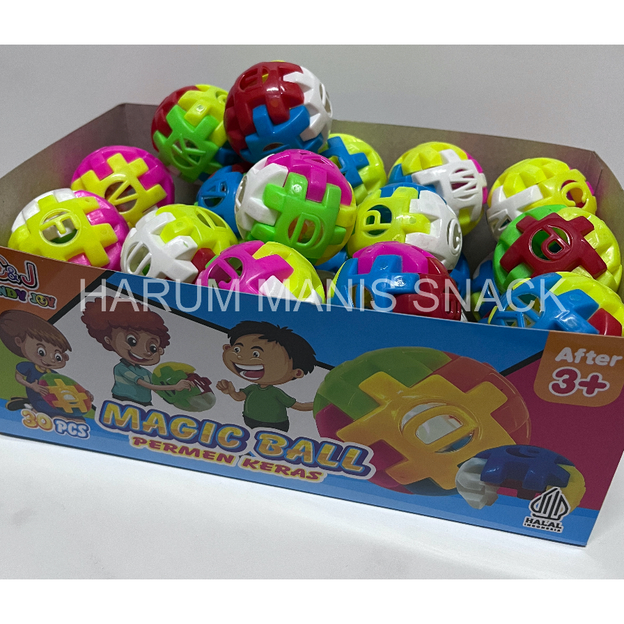 Jual Permen Magic Ball Bola Warna isi 30 pcs | Shopee Indonesia