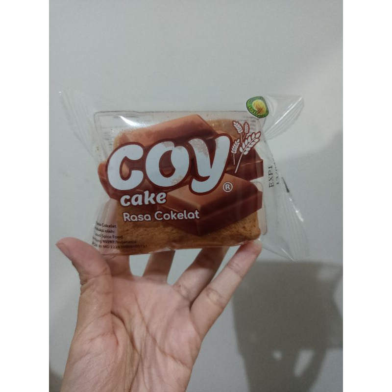 Jual Viral!! Cake Coy / bolu coy rasa coklat / susu | Shopee Indonesia