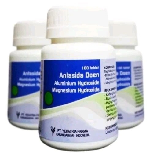Jual ANTASIDA DOEN - YEKATRIA FARMA (100's /Botol) | Shopee Indonesia