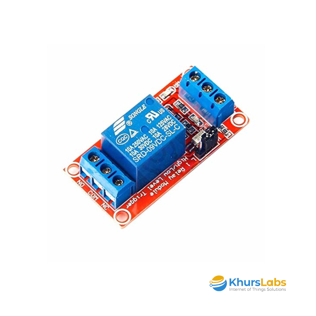Jual Relay Module 1 Channel 9V 9 volt - Relay Interface Low Level ...