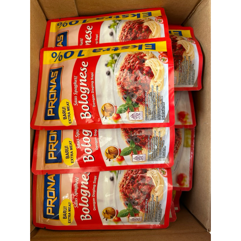 Jual PRONAS SAOS BOLOGNAIS 175gr SAOS SPAGHETTI SAOS PIZZA | Shopee ...