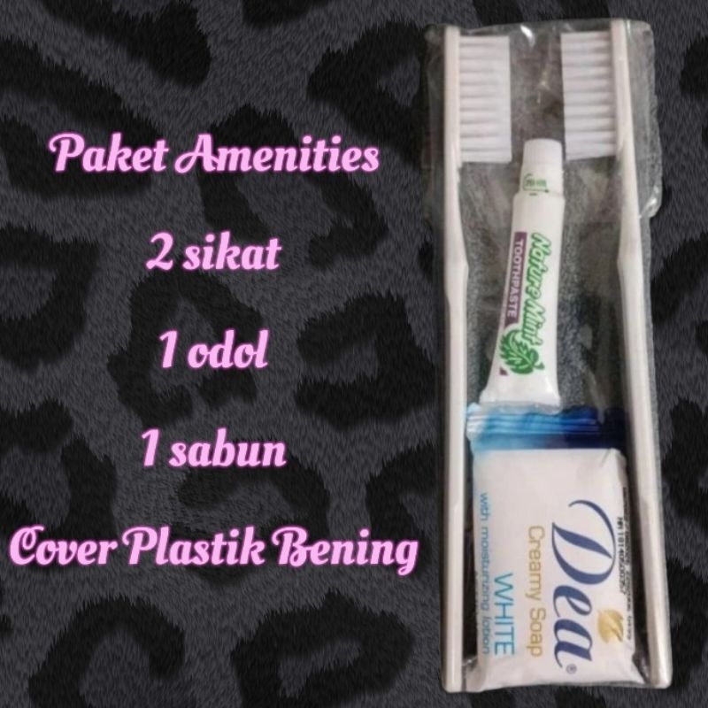 Jual Paket Amenities Hotel (2sikat, 1 odol,1sabun sachet) plastik ...
