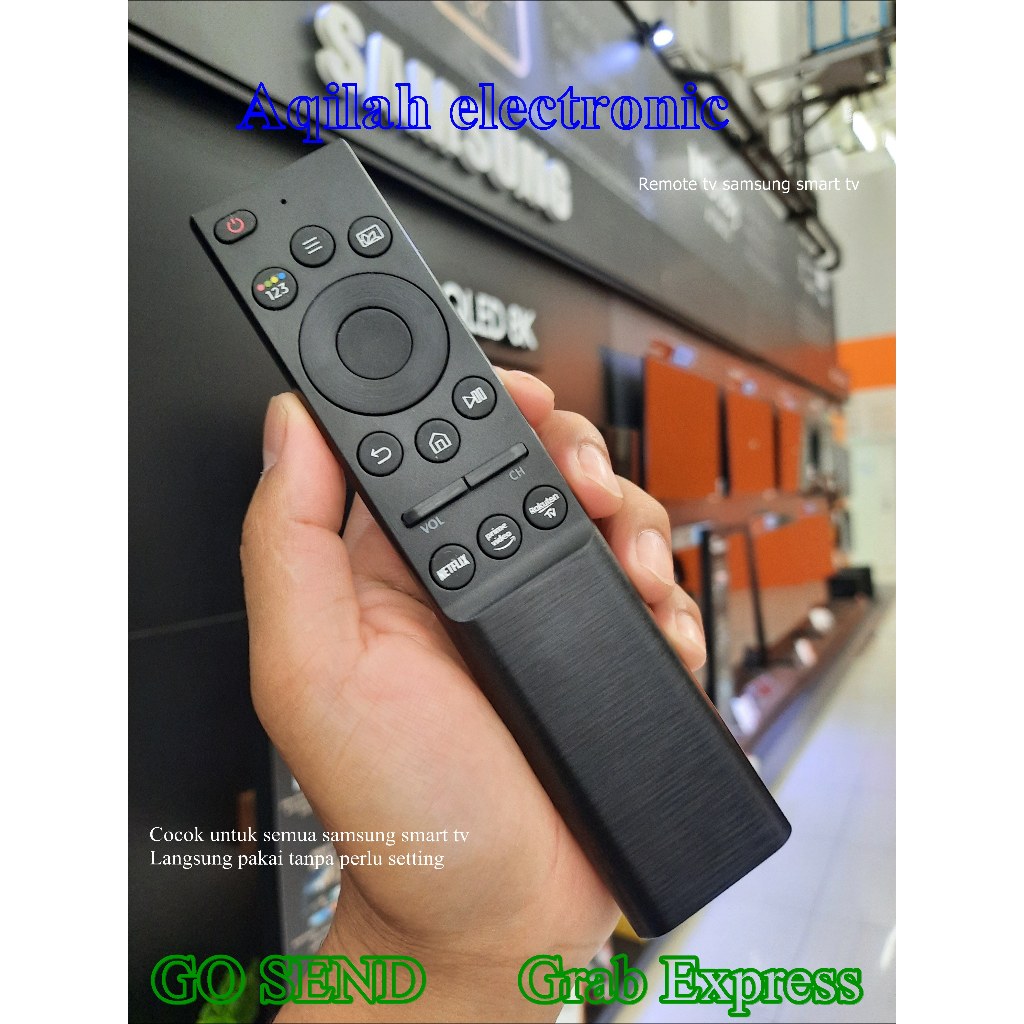 Jual Remote tv samsung smart tv AU7000 AU8000 all model samsung smart tv | Shopee Indonesia