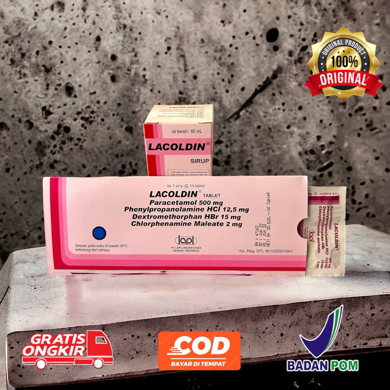 Jual LACOLDIN SIRUP / LACOLDIN TABLET | Shopee Indonesia