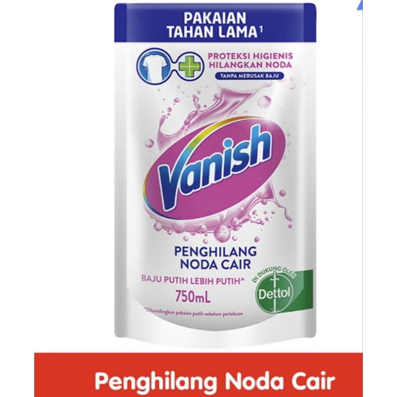 Jual VANISH vanish putih 750ml pink 425 ml + packing dus | Shopee Indonesia