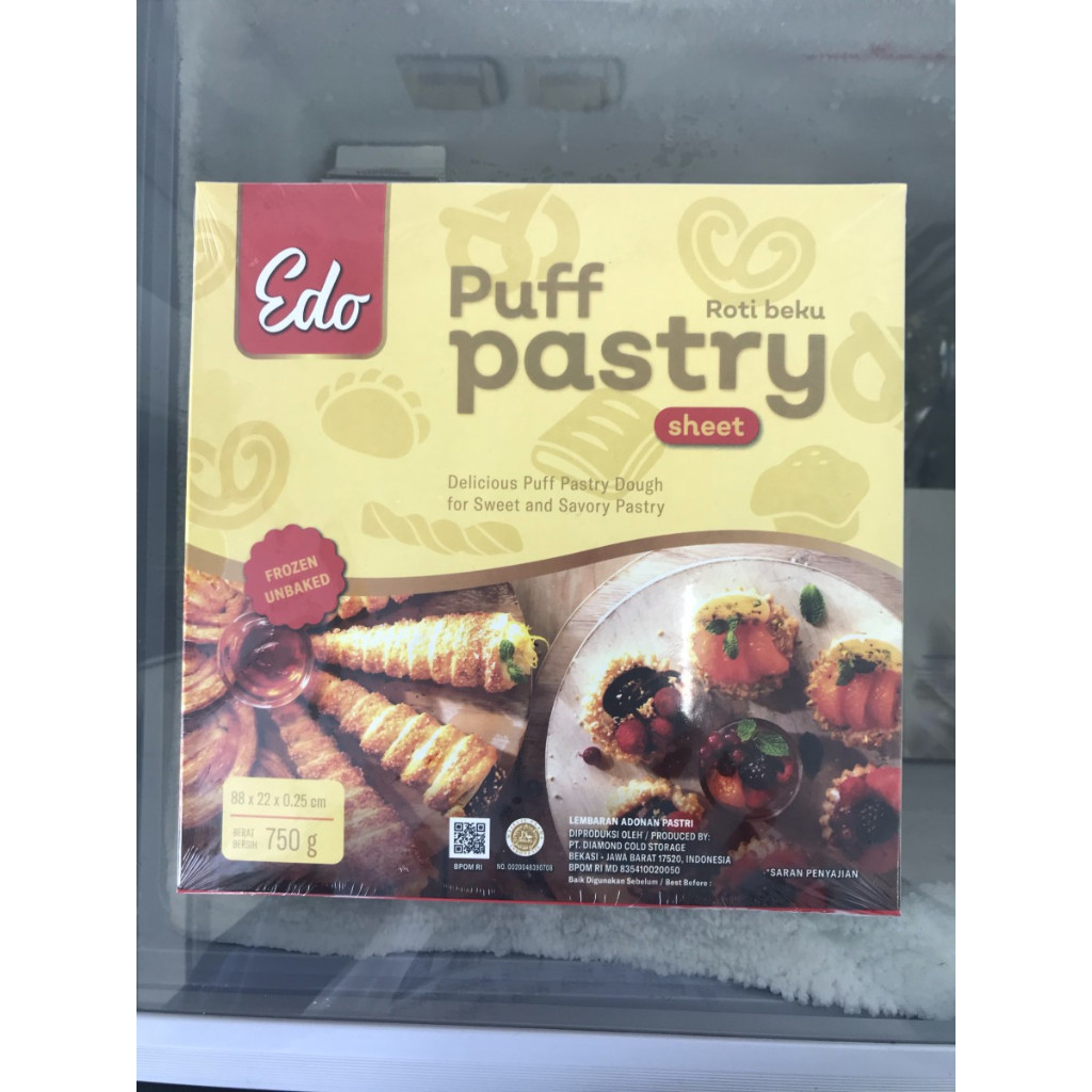 Jual EDO PUFF PASTRY 750GR ( HARUS INSTANT ) | Shopee Indonesia