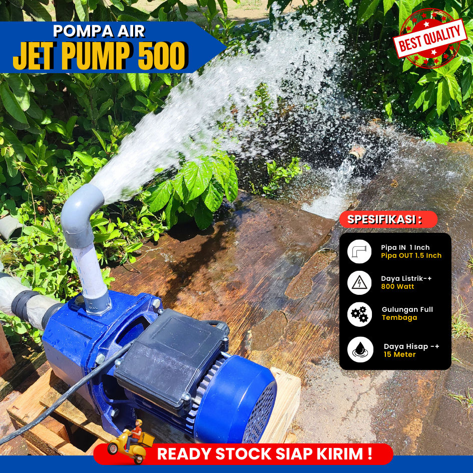 Jual [READY STOCK] Pompa air modifikasi JET PUMP 500 siap kirim pompa ...