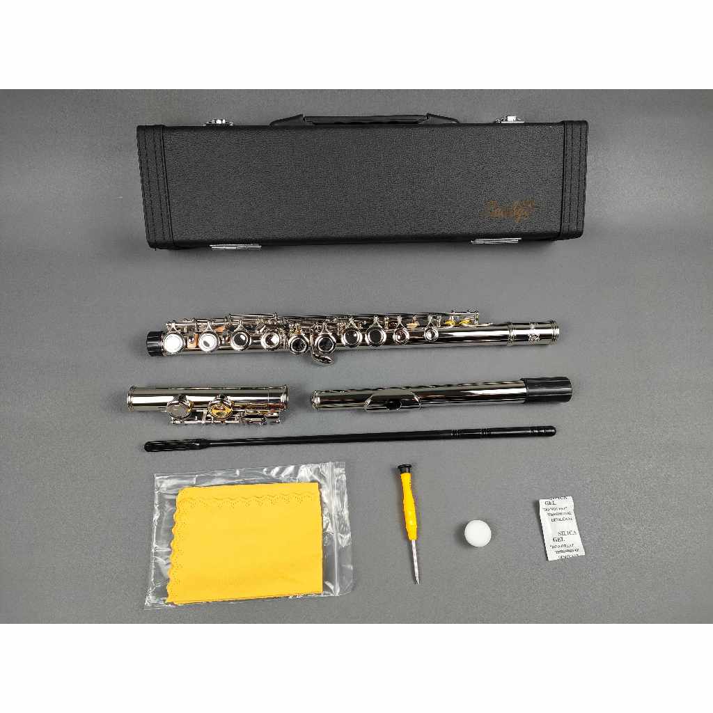 Jual Flute Cowboy 16 hole flute concert fullset alat musik tiup suling ...