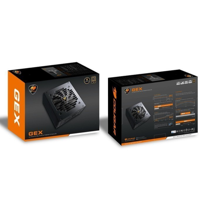 Jual Cougar GEX 850 | 750 | 650 watt 80+ GOLD MODULAR PSU | Shopee Indonesia