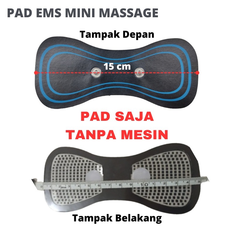 Jual PAD GEL / TEMPELAN TANPA MESIN / HANYA PAD SAJA - PAD Kupu - Kupu ...