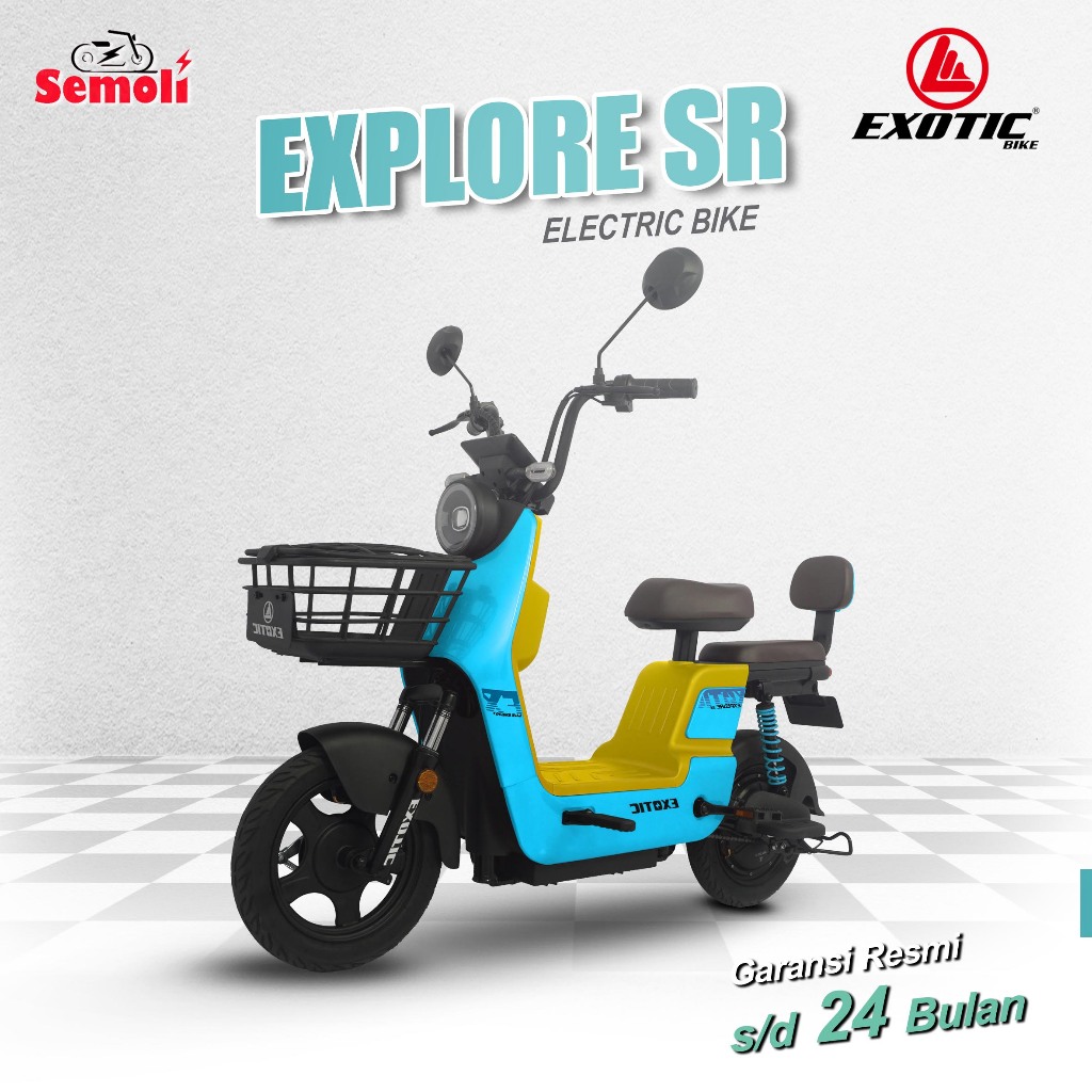 Jual Explore SR Sepeda Listrik / Electric Bike Exotic | Shopee Indonesia