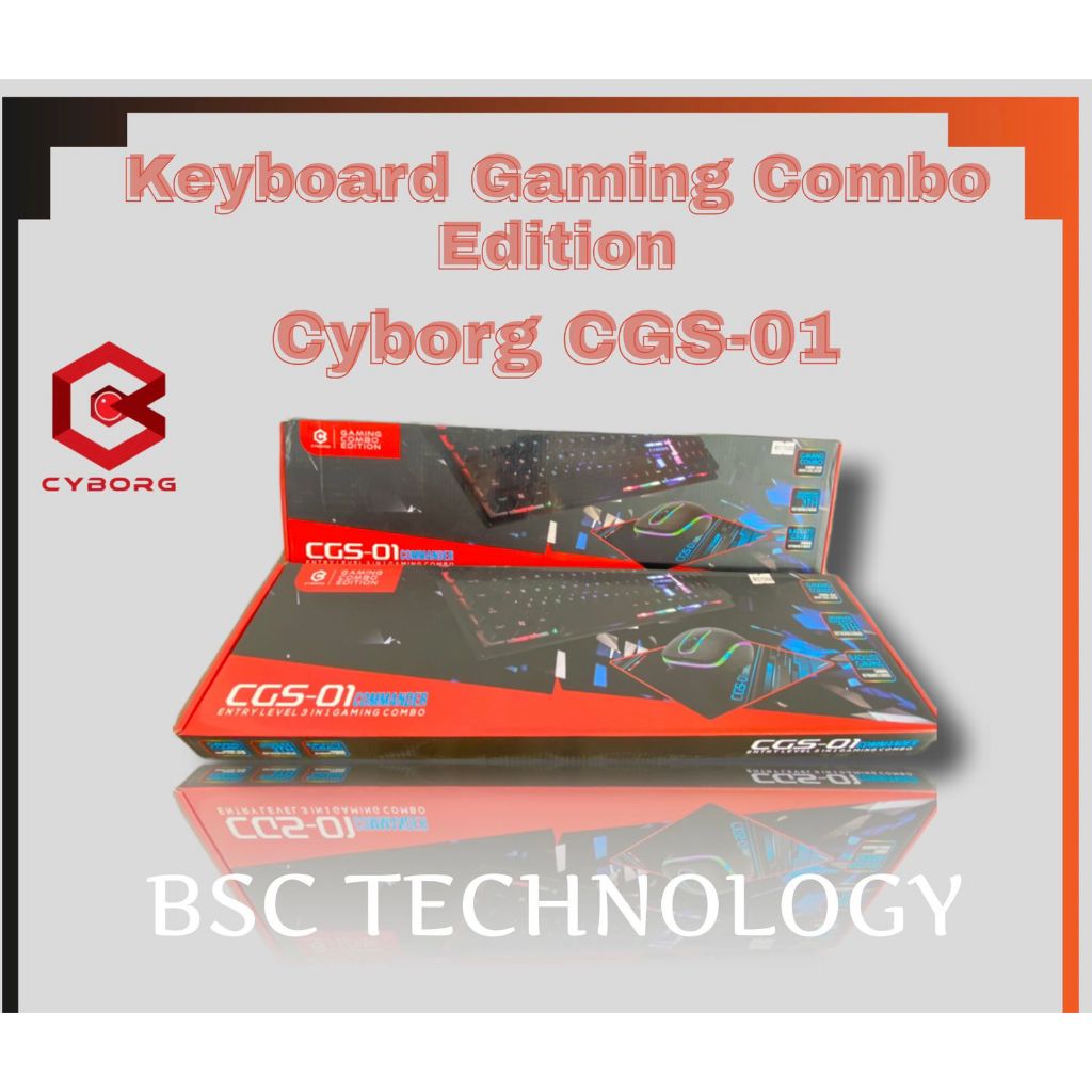 Jual Keyboard Gaming CGS-01 Cyborg | Shopee Indonesia