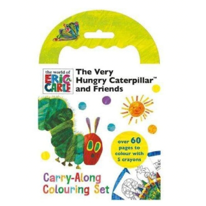 Jual The Very Hungry Caterpillar And Friends (Carry-Along Colouring Set ...